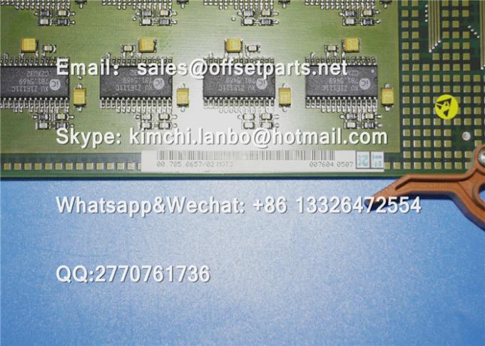 00 785 0657 02 MTO3 Circuit Board Original Used Offset Printing Machine 00-785-0657-02-mto3-circuit-board-original-used-offset-printing-machine